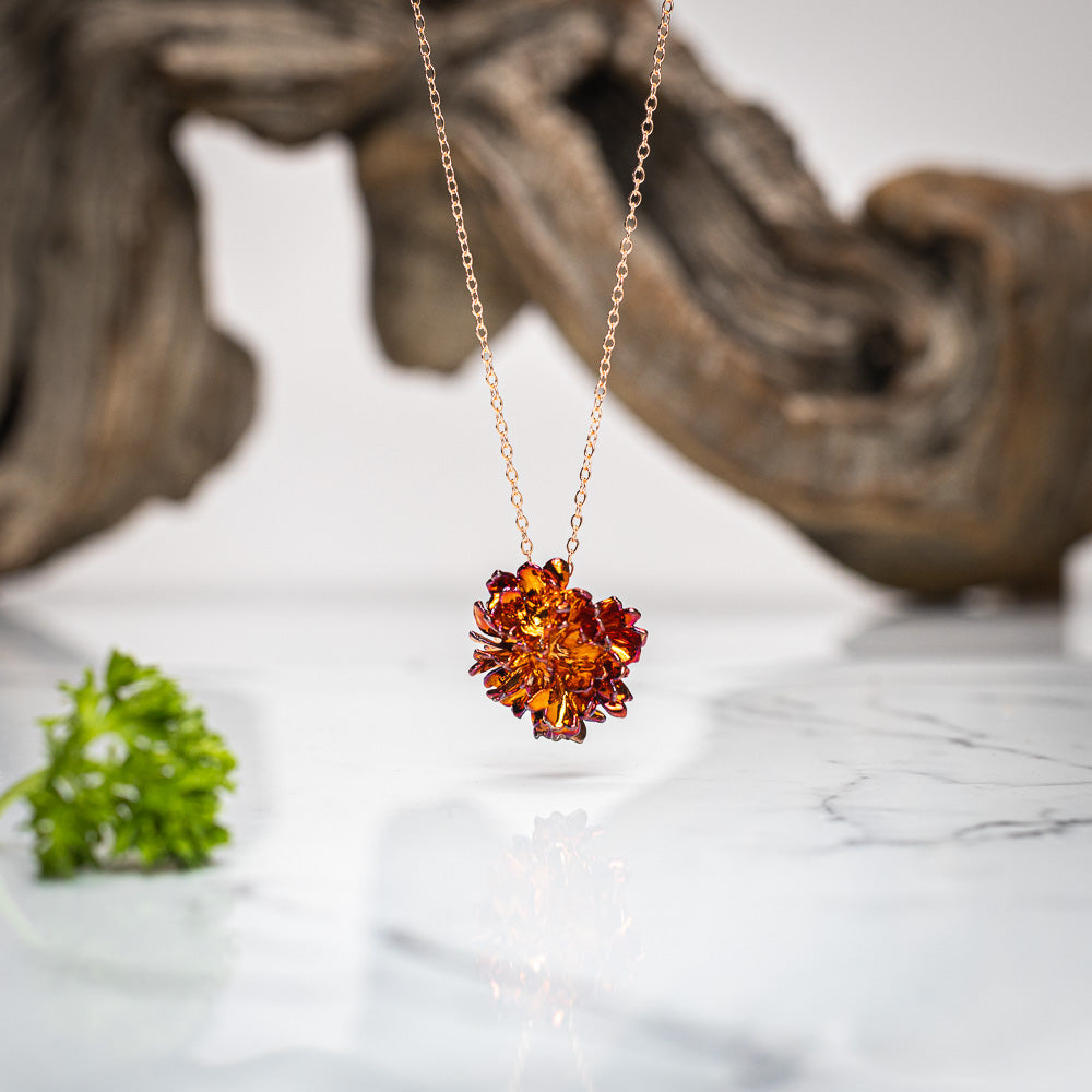 Real Parsley Leaf - Copper Pendant – Real Leaf Jewellery Australia